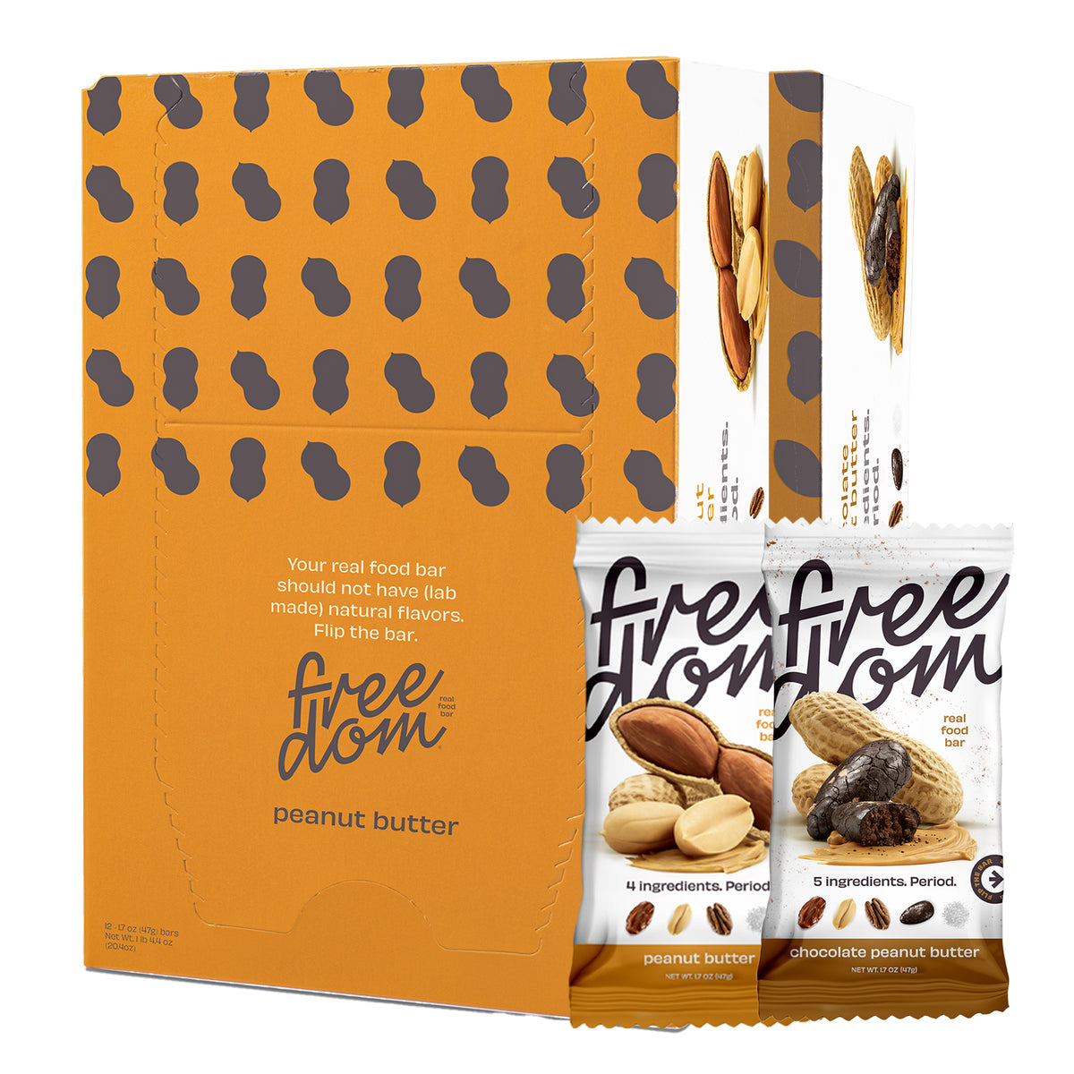 Chocolate Peanut Butter Combo – Freedom Bar